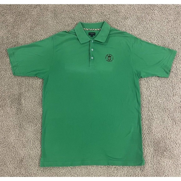 Burberry | Shirts | Vintage Burberry Golf Polo Shirt Tuckers Point Club ...